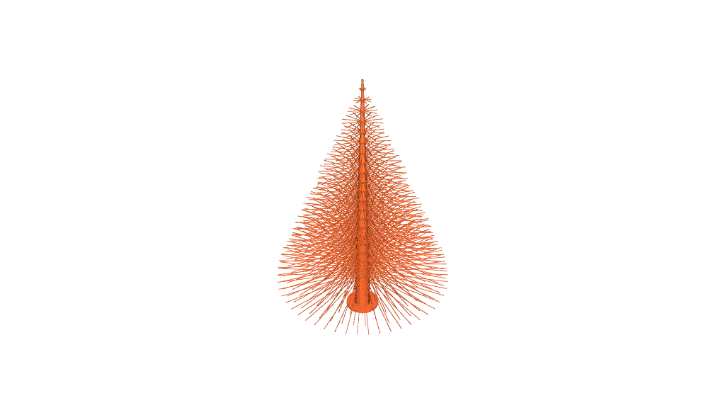 Customizable Christmas Tree by ParametricFab | Download free STL model ...