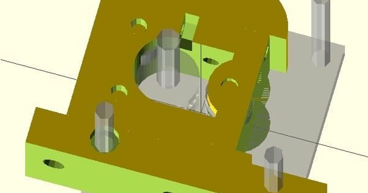 Compact extruder by Chema by ChemaPenta | Download free STL model ...