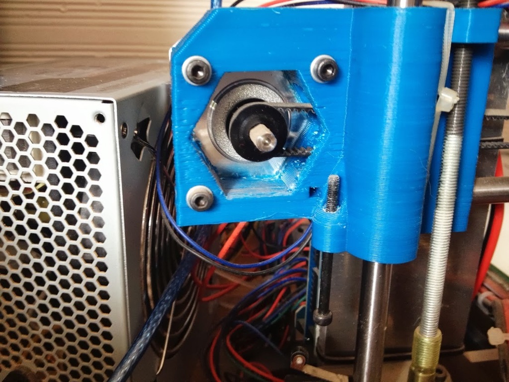 Prusa i3 X-end-motor with Z adjuster, by Chema by ChemaPenta | Download ...