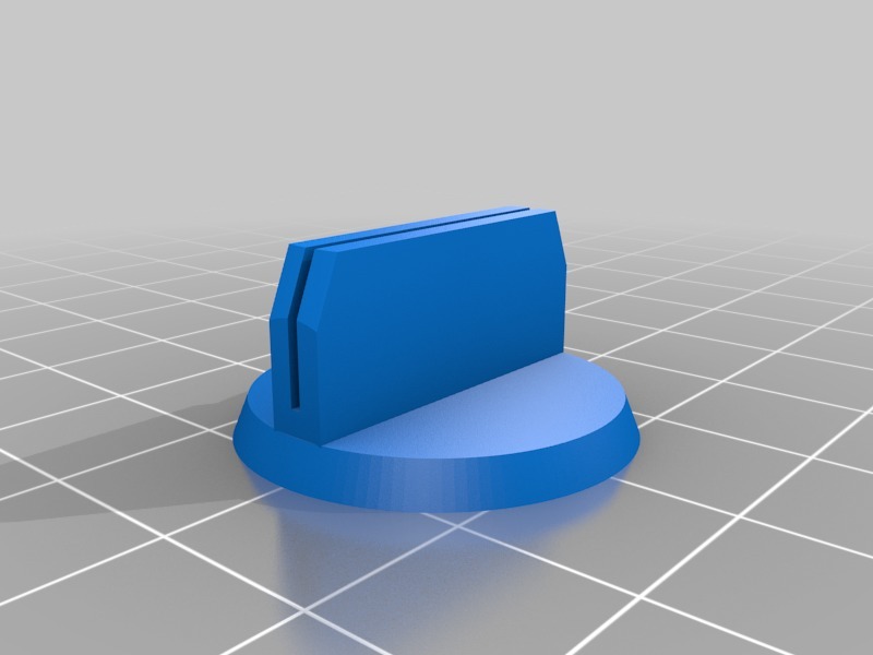 Standee Base for Cardboard Miniatures by Mr Disintegrator | Download ...