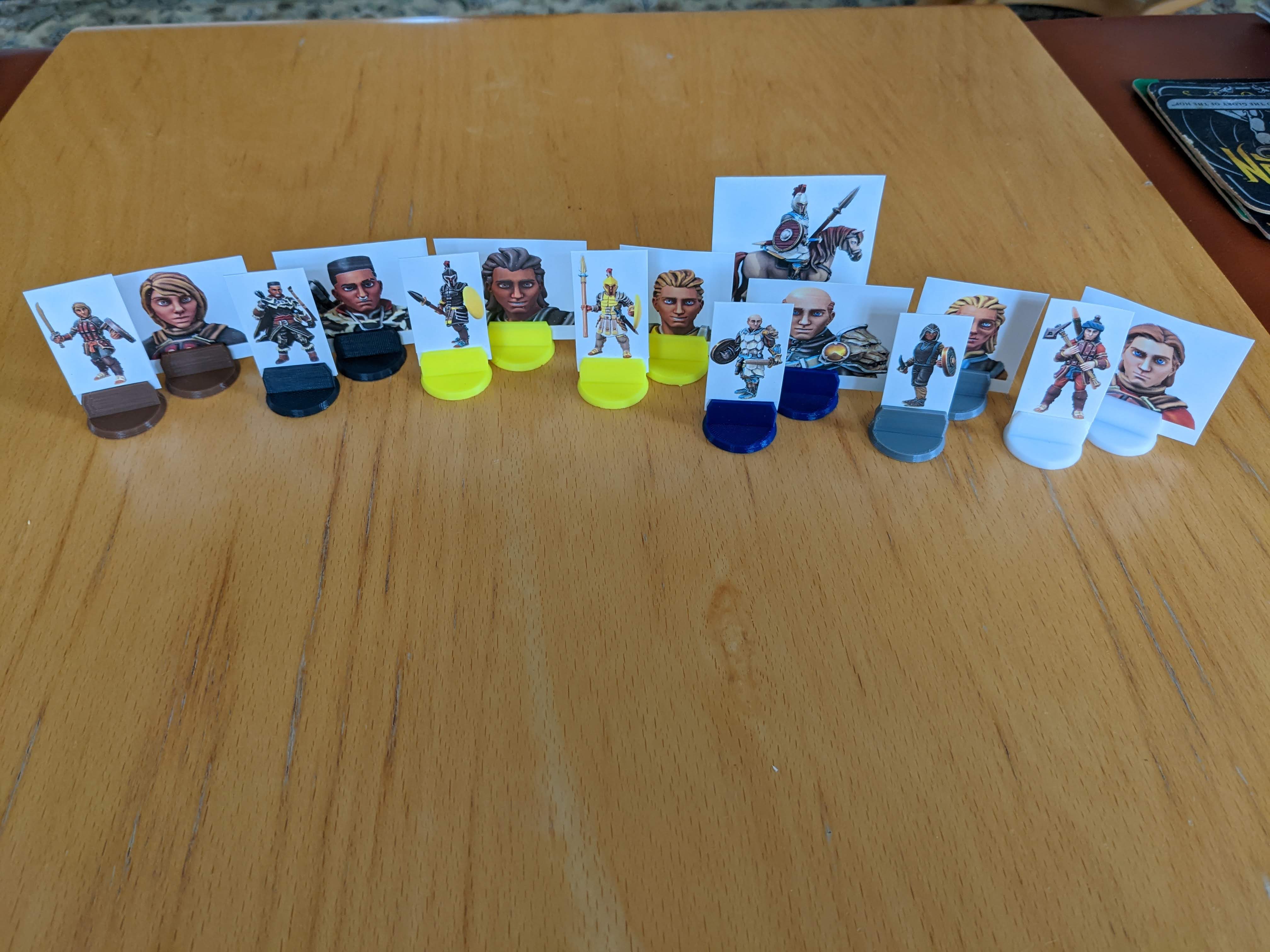 Standee Base for Cardboard Miniatures by Mr Disintegrator | Download ...