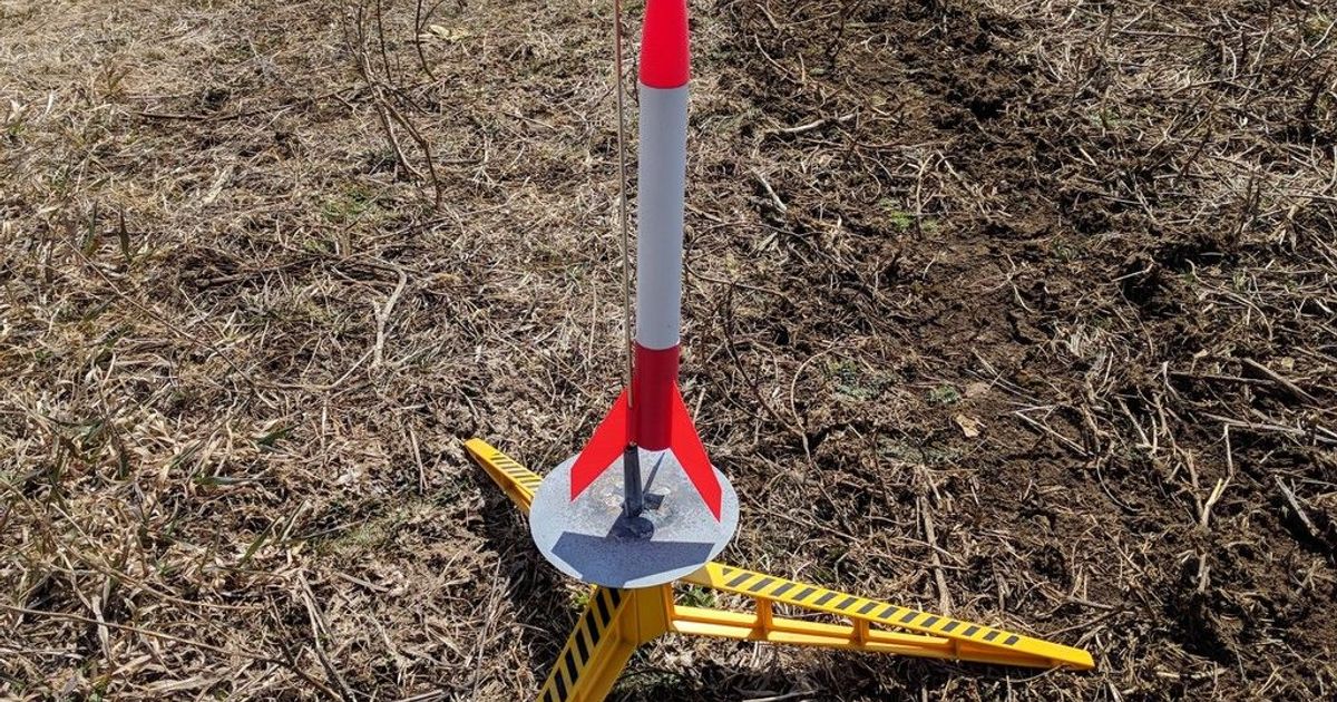 Alpha 3D Model Rocket by Mr Disintegrator | Download free STL model ...