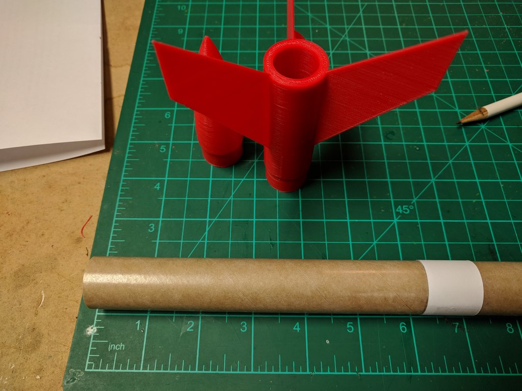 Alpha 3d Model Rocket By Mr Disintegrator Download Free Stl Model