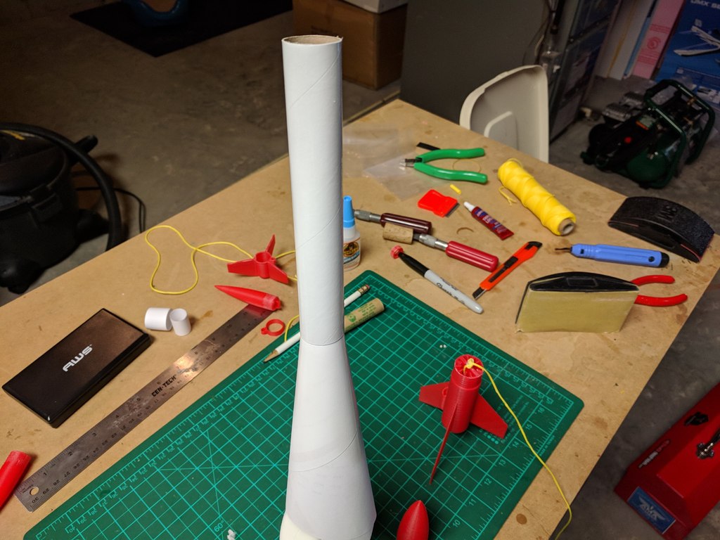 Alpha 3D Model Rocket by Mr Disintegrator | Download free STL model ...