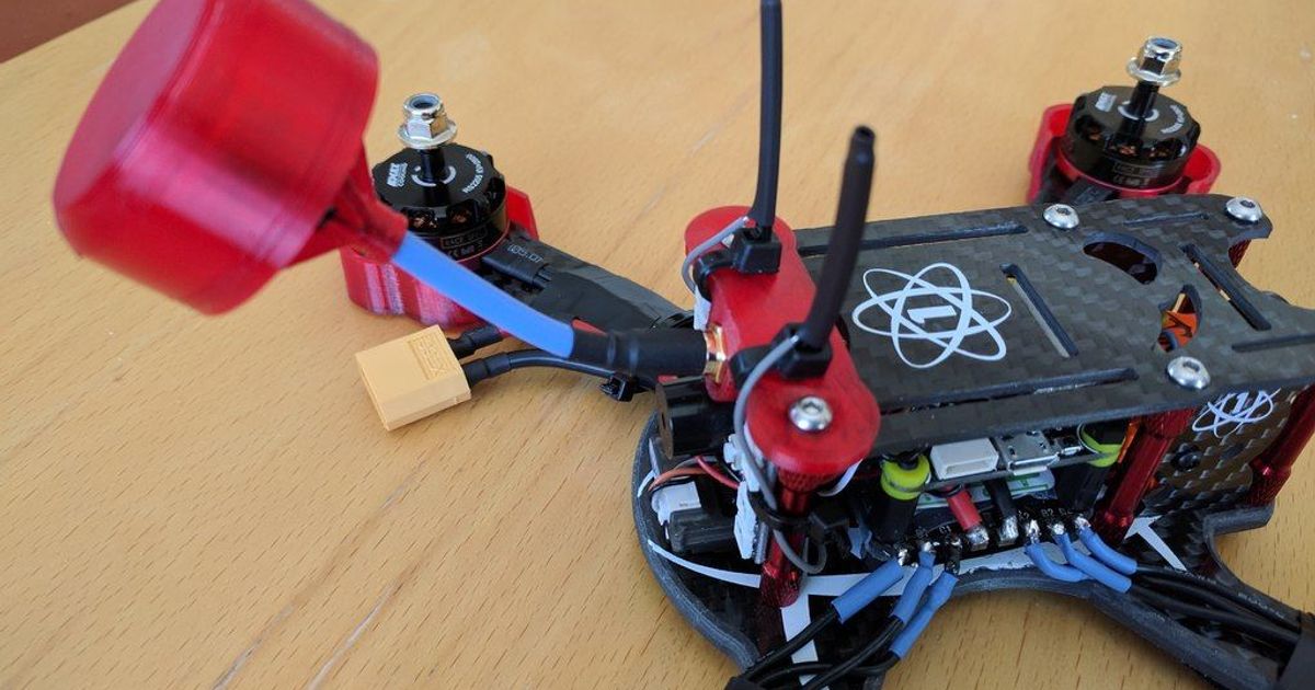 Space One FPV Formula One 220 X Edition 90 Degree Antenna Mount Plate ...