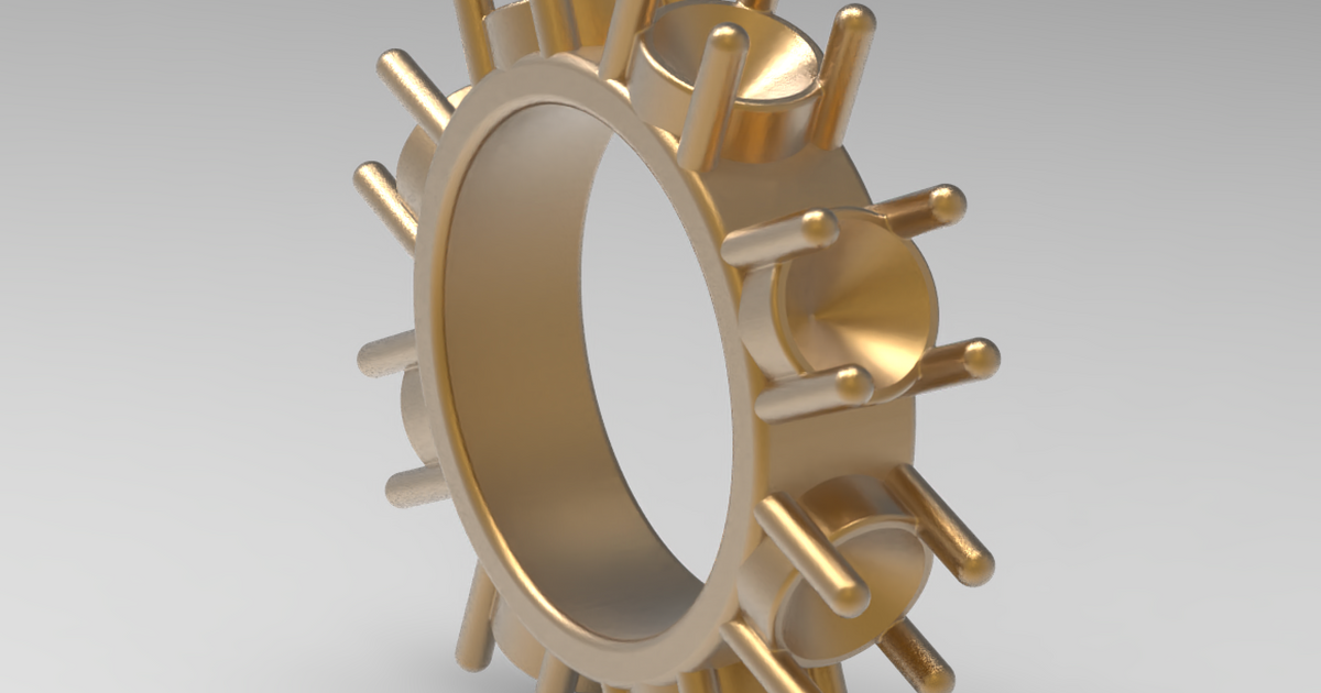 Prong 6mm - Stone Setting Practice by ClearMindCasting | Download free ...