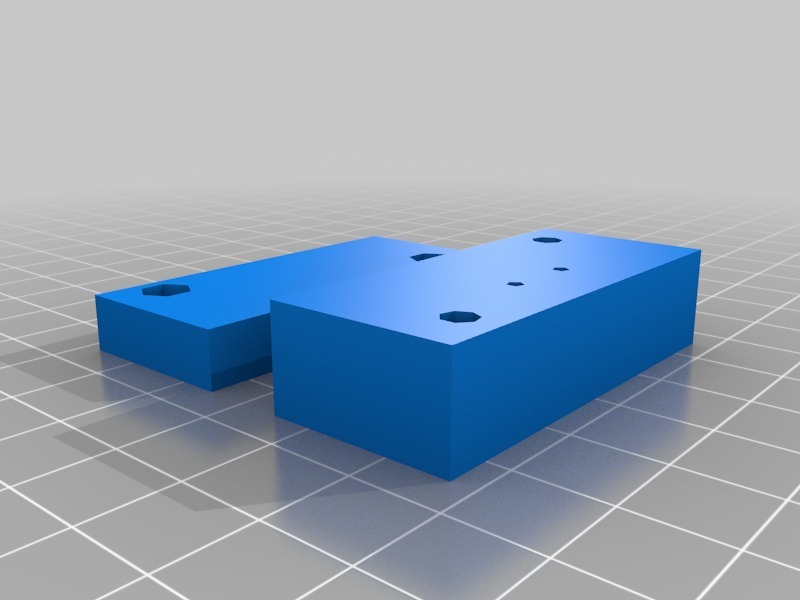 Z limit switch holder (M505 Prusa i3 variant) by aibohphobia | Download ...