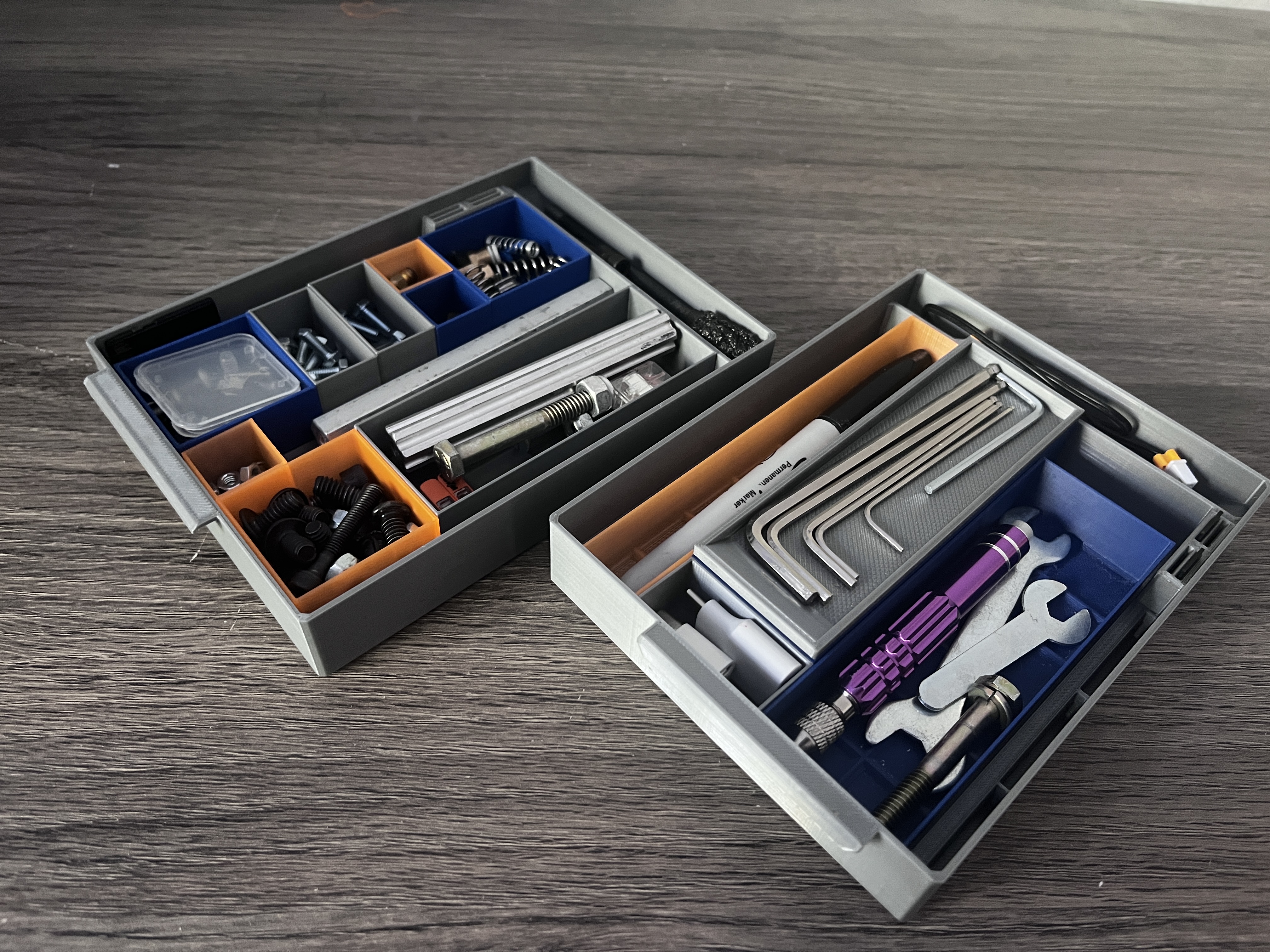 Ender 3 Pro Double Drawers - Customizable Assortment Drawers - Update ...
