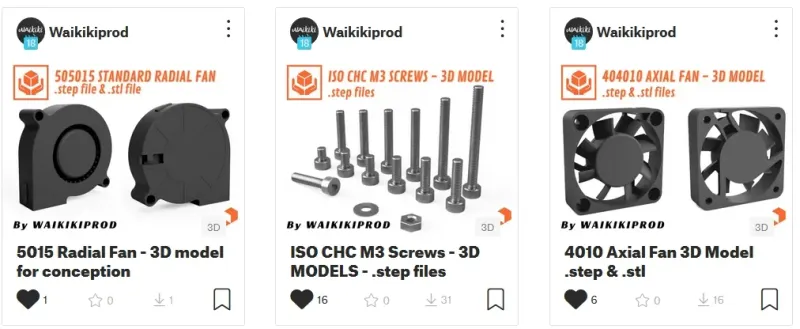 MK8 Extrudeur V2 Creality - 3D model da Waikikiprod | Scarica il ...
