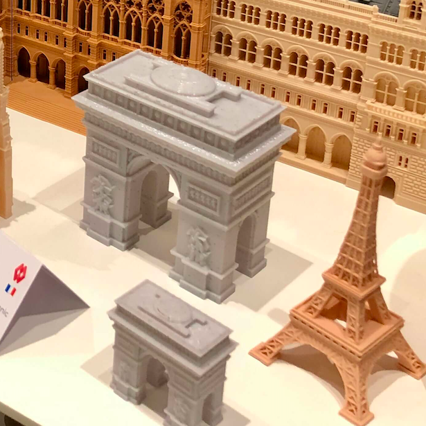 Arc de Triomphe - Paris , France by MiniWorld3D | Download free STL ...