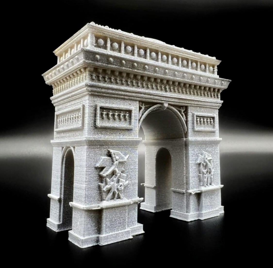 Arc de Triomphe - Paris , France por MiniWorld3D | Descargar modelo STL ...