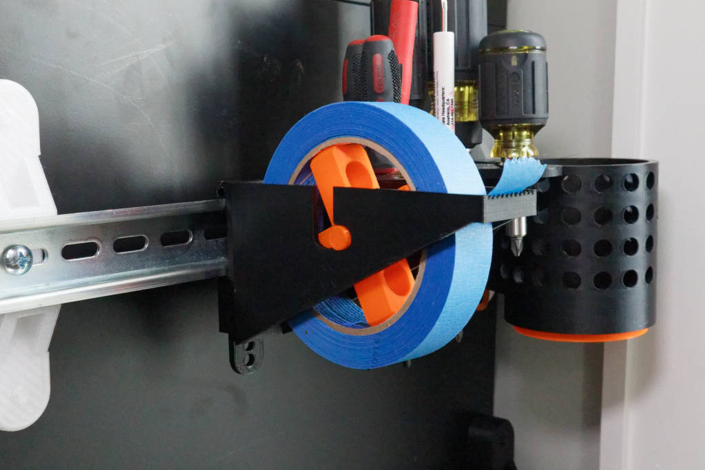 Din Rail mounted Tape dispenser by NotLikeALeafOnTheWind | Download ...