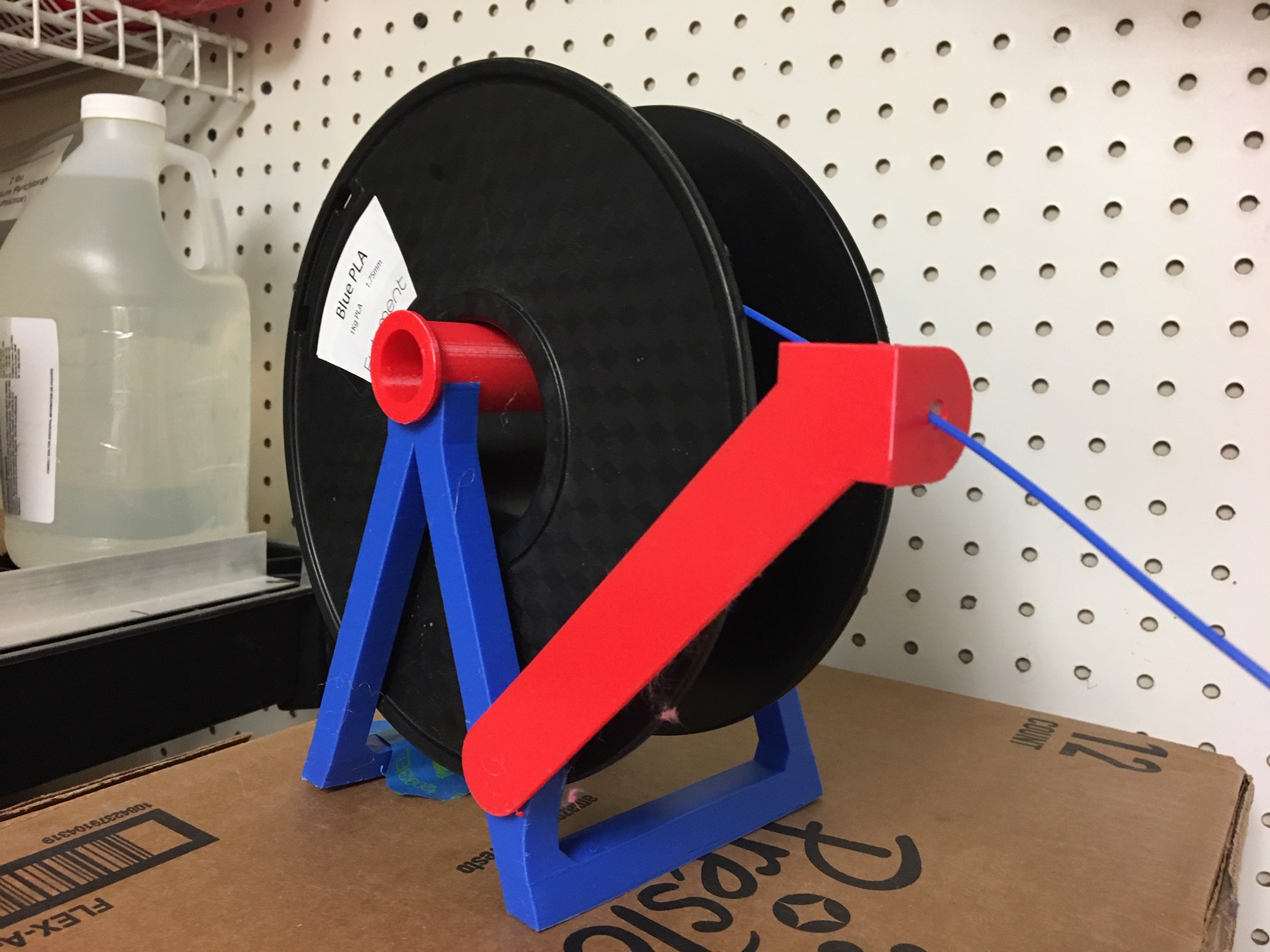 Filament Roller with Adjustable Arm for Oiler by Monomethylhydrazine ...