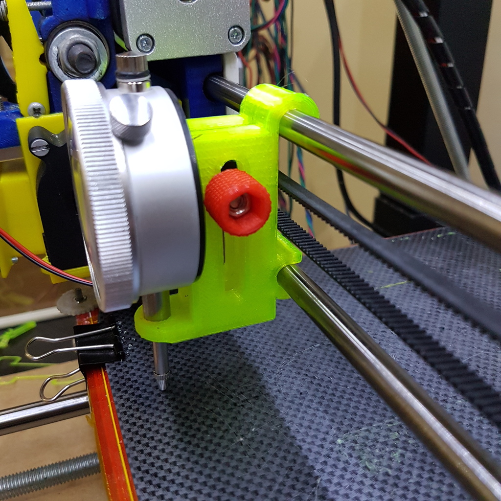 dial gauge mount for bed leveling by MZTutto3d | Download free STL ...