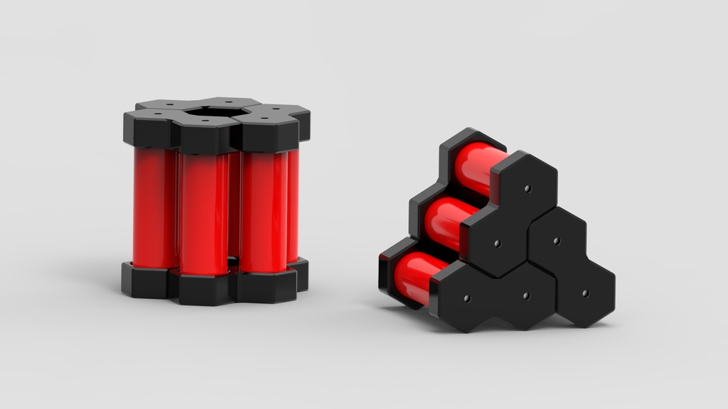 18650 Holder V2 by SeanChangX | Download free STL model | Printables.com