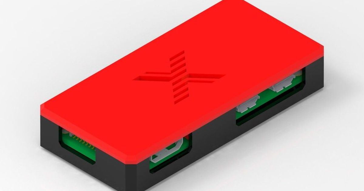 Raspberry Pi Zero Case-X by SeanChangX | Download free STL model ...