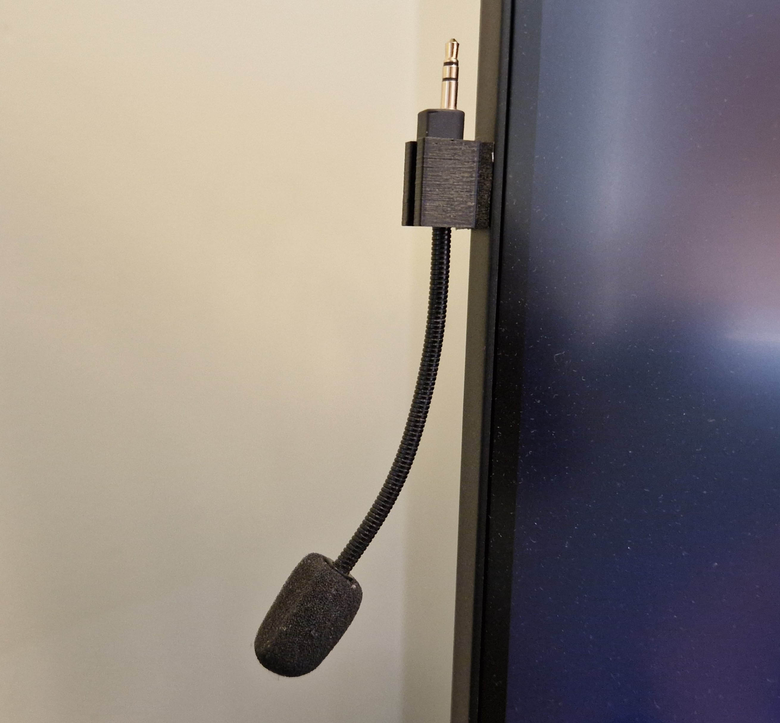 Logitech Pro X Mic Holder by Pablo Fernandez | Download free STL model ...
