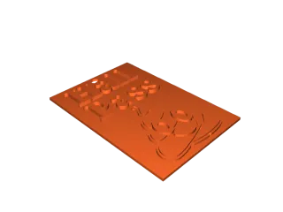 Hall Pass with Poop Emoji by MonsoonJosh3D | Download free STL model ...