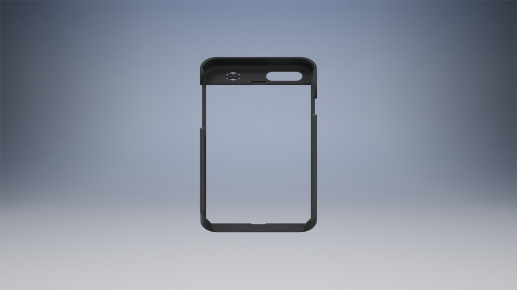 BBC MicroBit Holder (iPhone 6) by Alec Henry | Download free STL model ...