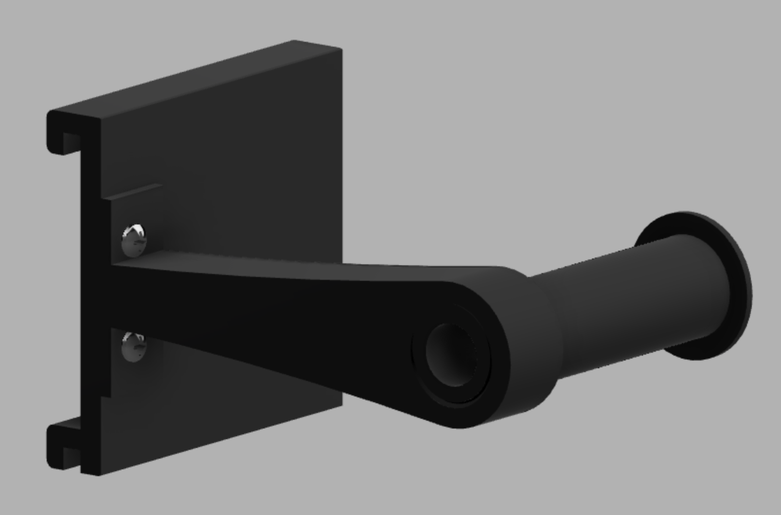 Slatwall Filament Spool Mount by loopj | Download free STL model ...