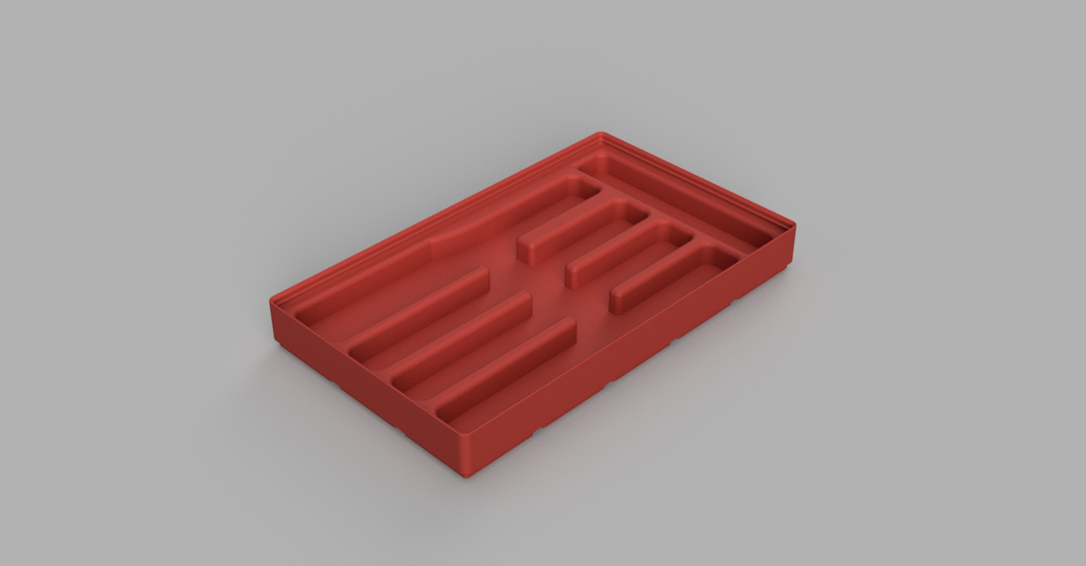 Gridfinity: Hobby Knife Set by AsylumLife | Download free STL model ...