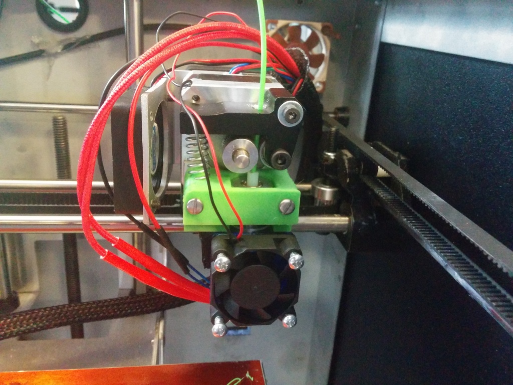 E3D V6 bolt on mount for Solidoodle 4 by Dave Bennett | Download free ...