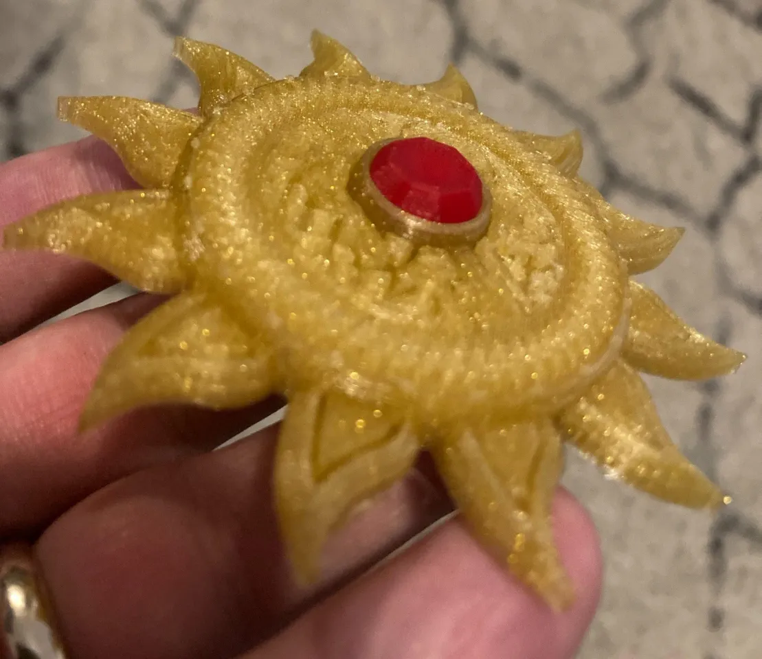 Jewel for Holy Symbol of Ravenkind by beltmatt_usa | Download free STL ...