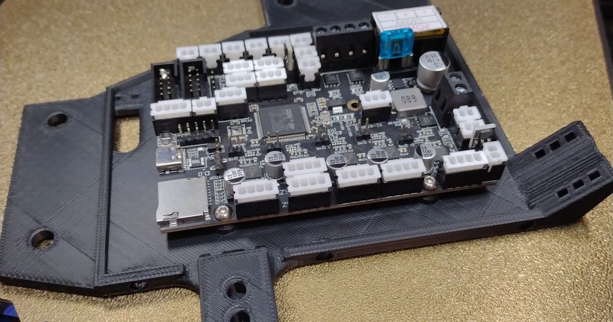 V-Minion E3 Electronics base. by Nurgelrot | Download free STL model ...