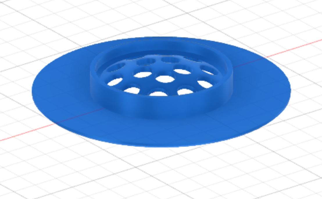 simple drain cover by Mupshot | Download free STL model | Printables.com
