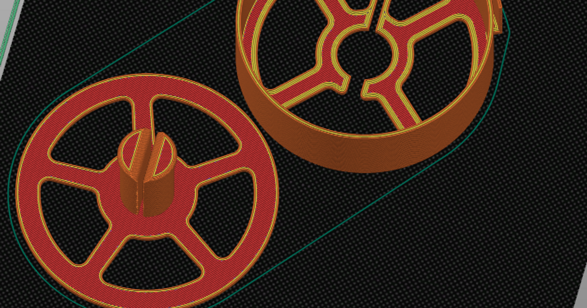 Lightweight Strap reel by ashraful | Download free STL model ...