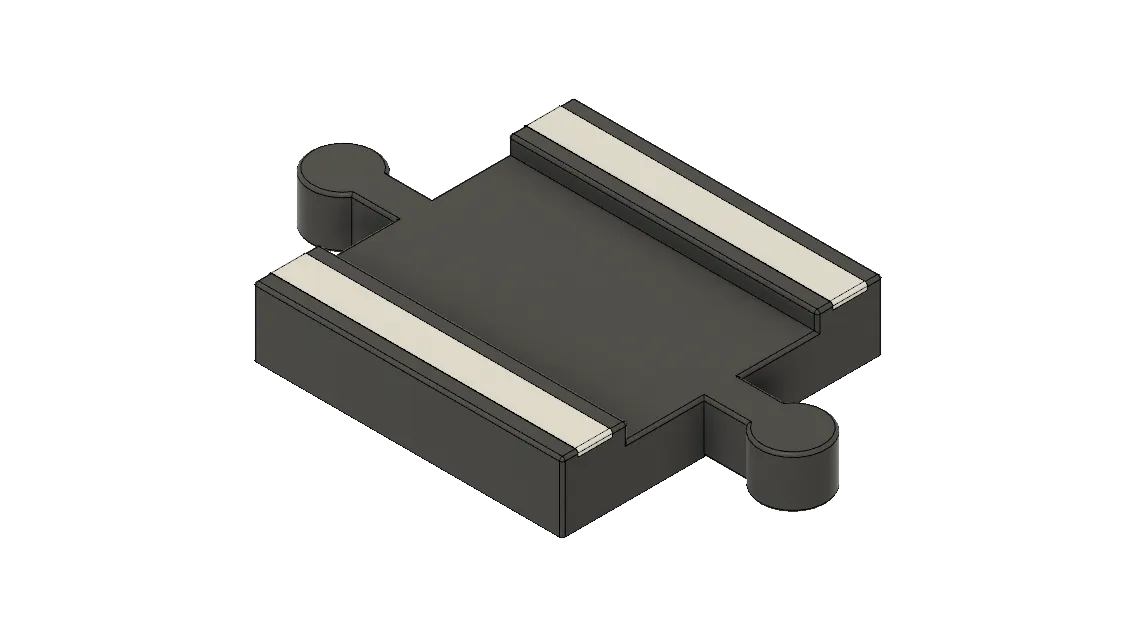 Brio Compatible "B2" Straight Single Lane Car Track - MMU by Print A ...
