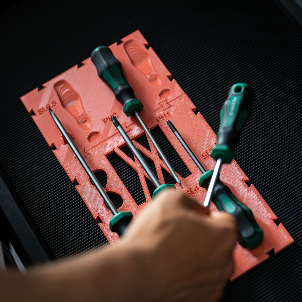 INLAY FOR SCREWDRIVERS I TOOL TROLLEY INSERT I WM098 by WIESEMANN 1893 ...