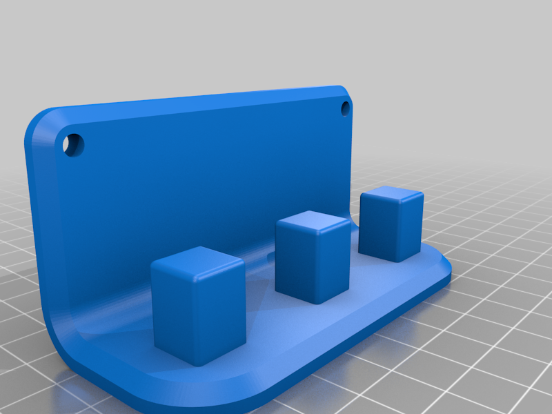 Wall Mount for Impact Socket I IN003 by INBUS® | Download free STL ...