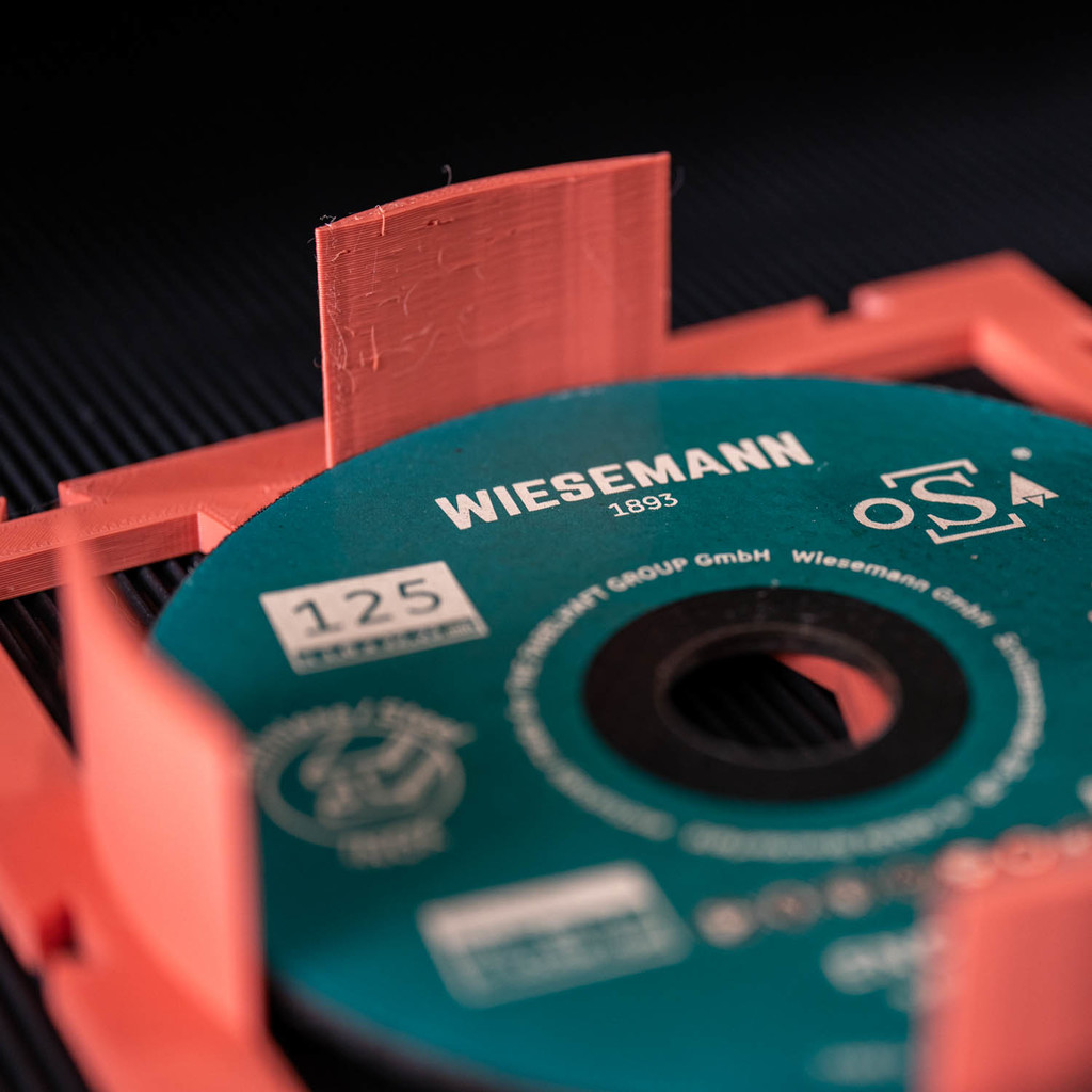 Inlay for cutting discs I Tool Trolley Insert I WM103 by WIESEMANN 1893 ...