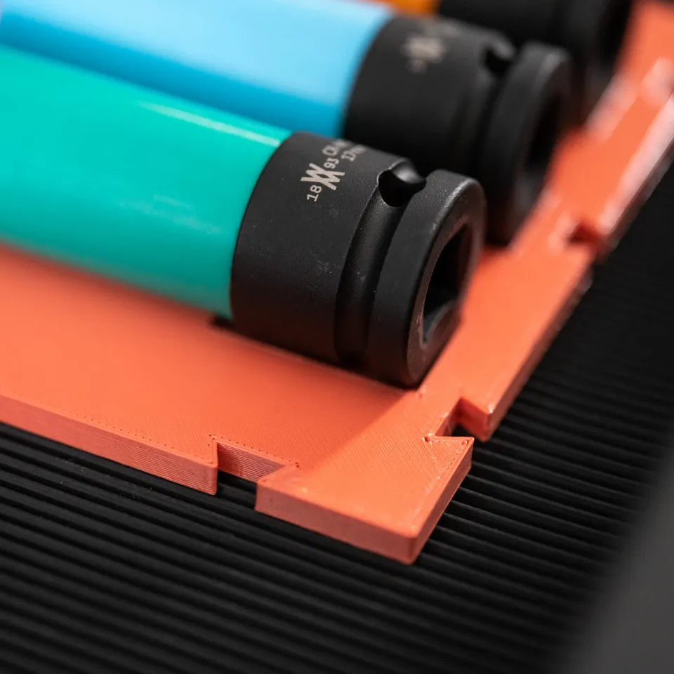 Inlay for Impact Sockets I Tool Trolley Insert I WM100 by WIESEMANN ...