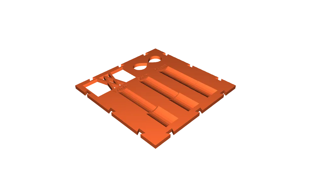 Inlay for Impact Sockets I Tool Trolley Insert I WM100 by WIESEMANN ...