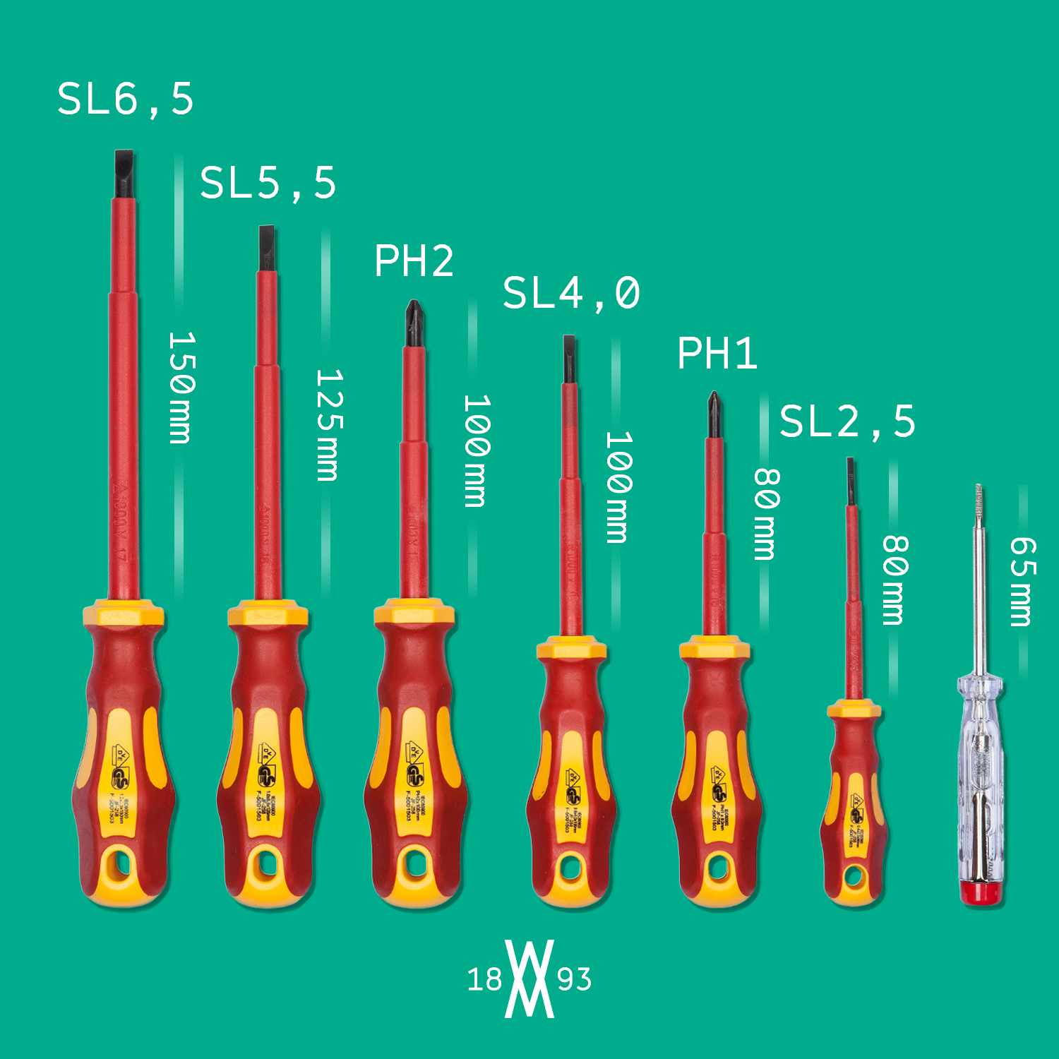 Stand for Electrician Screwdrivers7pcs 088 I Table Stand by WIESEMANN ...