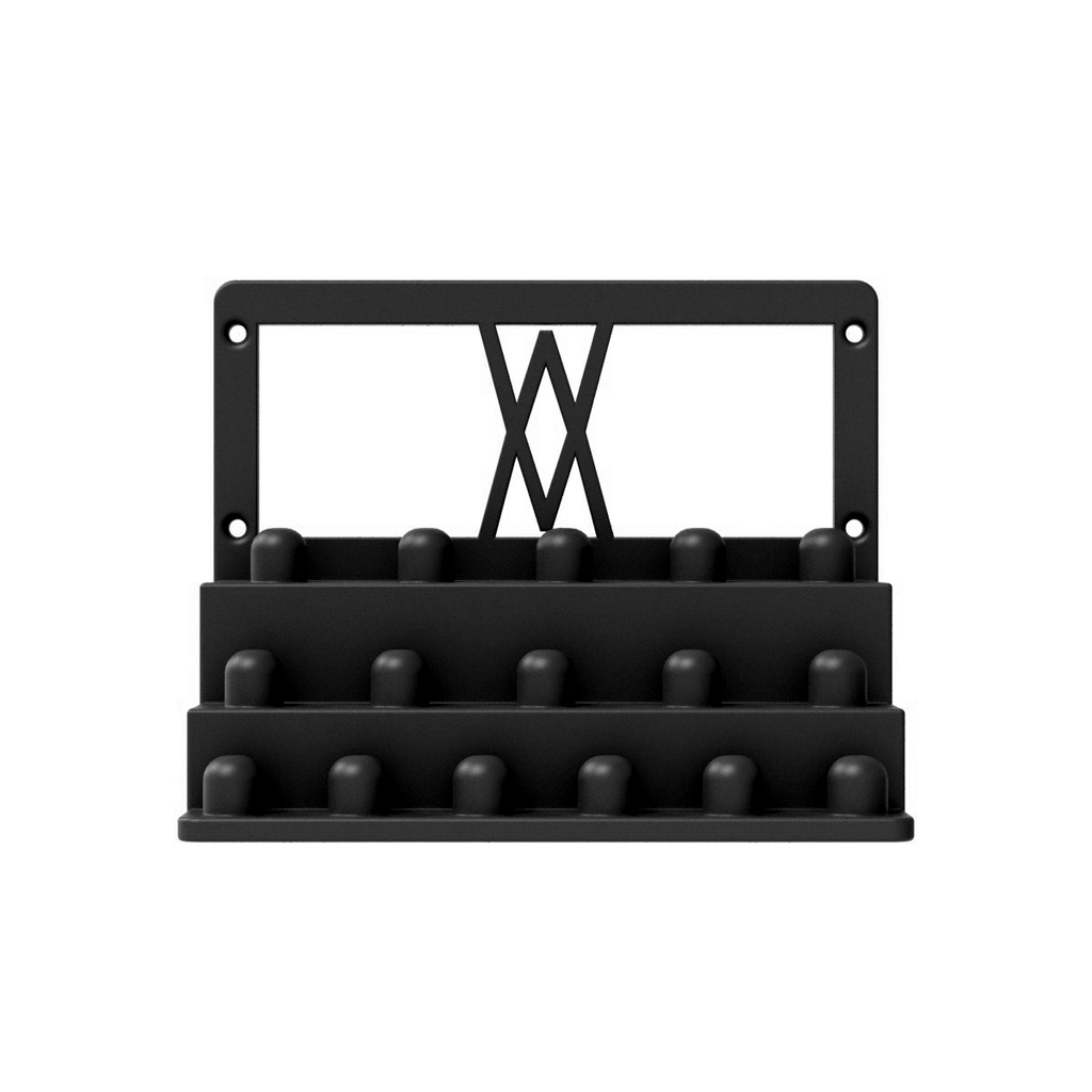 16pcs Socket Set 1/2" Tool Holder 079 I for screws or pegboard by ...