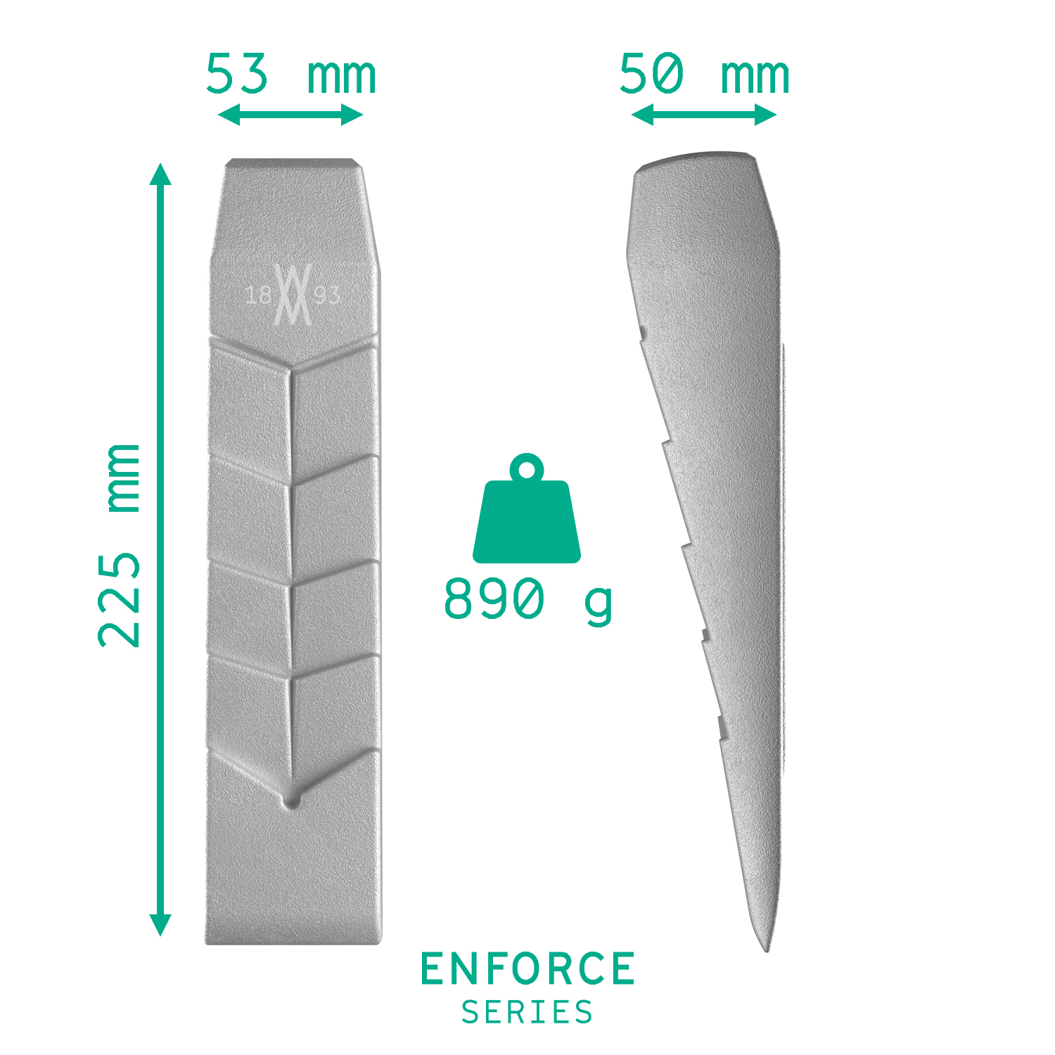 Wedge Holder for Splitting and Cutting Wedge 070 I for screws or peg ...