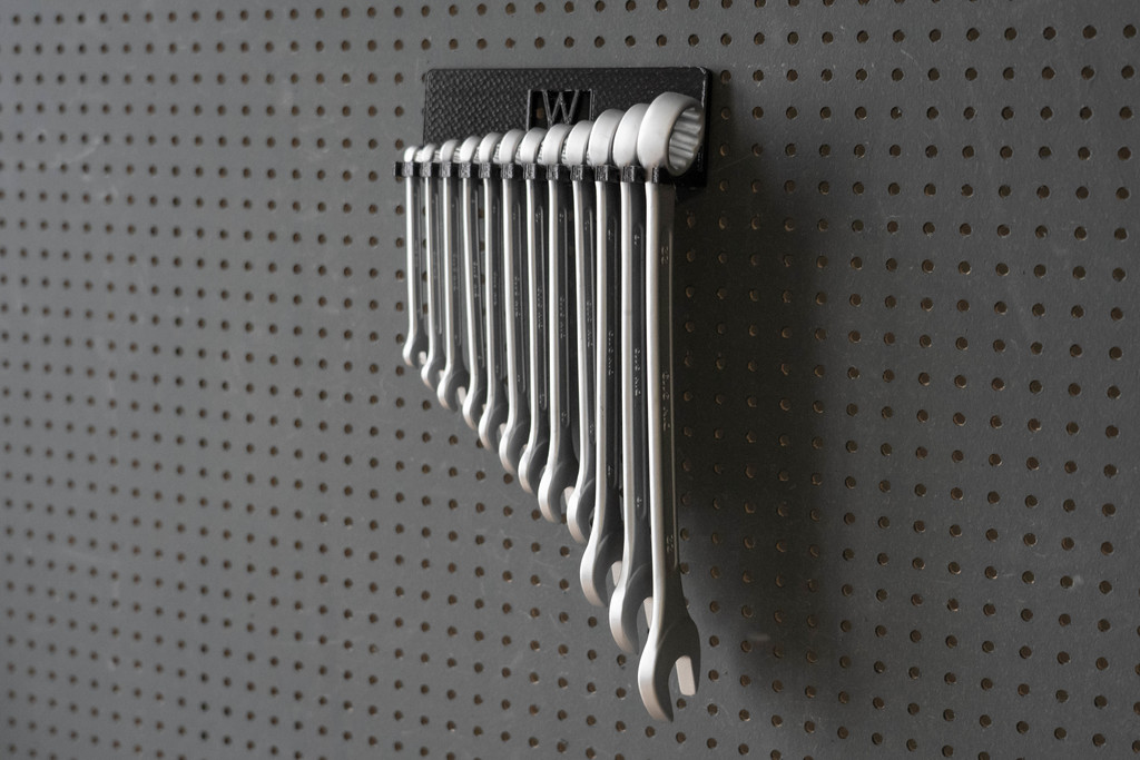 Combination Spanner Set 12pcs metric 6-22mm Wall Holder 056 I for ...