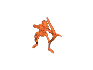 Skeleton Bowman / Archer by Printed Encounter | Download free STL model ...