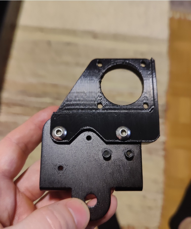 CR-10 S5 direct drive mount for Bondtech style extruder von Spegelius ...