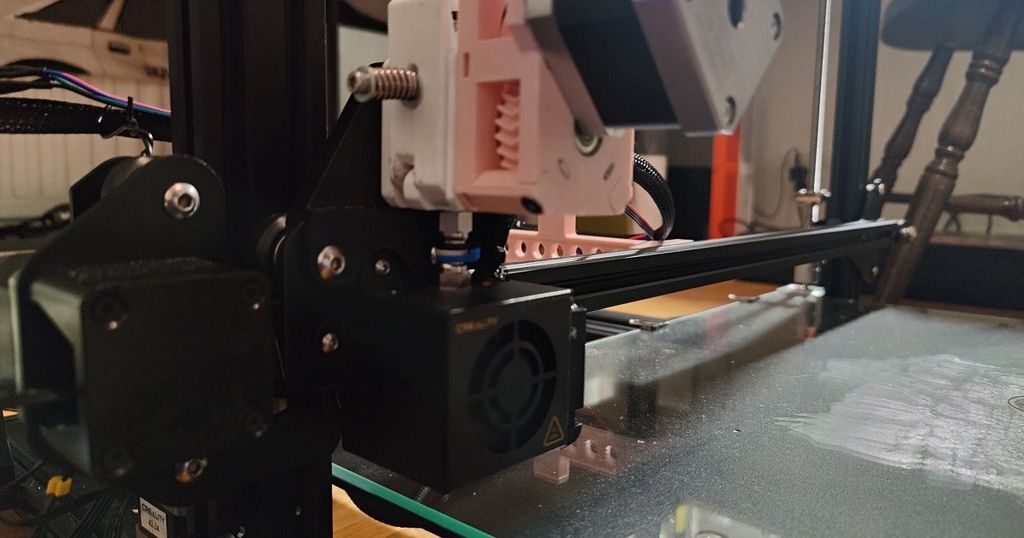 CR-10 S5 direct drive mount for Bondtech style extruder von Spegelius ...
