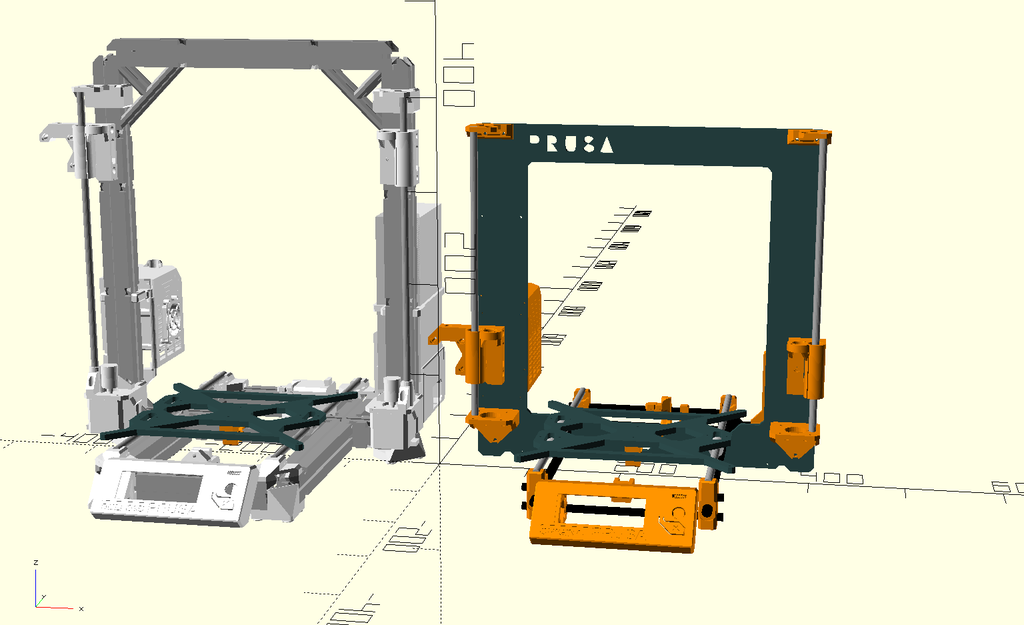 Prusa MK2/Dollo3D hybrid by Spegelius | Download free STL model ...