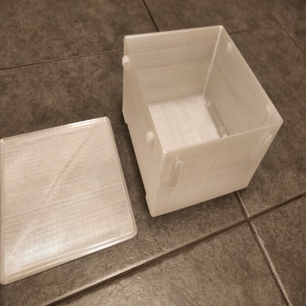 Stackable box with lid by Spegelius | Download free STL model ...