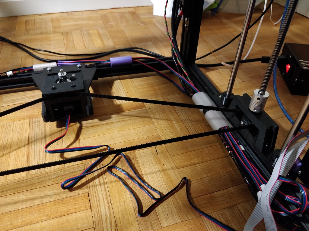 Tronxy X5S Single z motor mod by Spegelius | Download free STL model ...