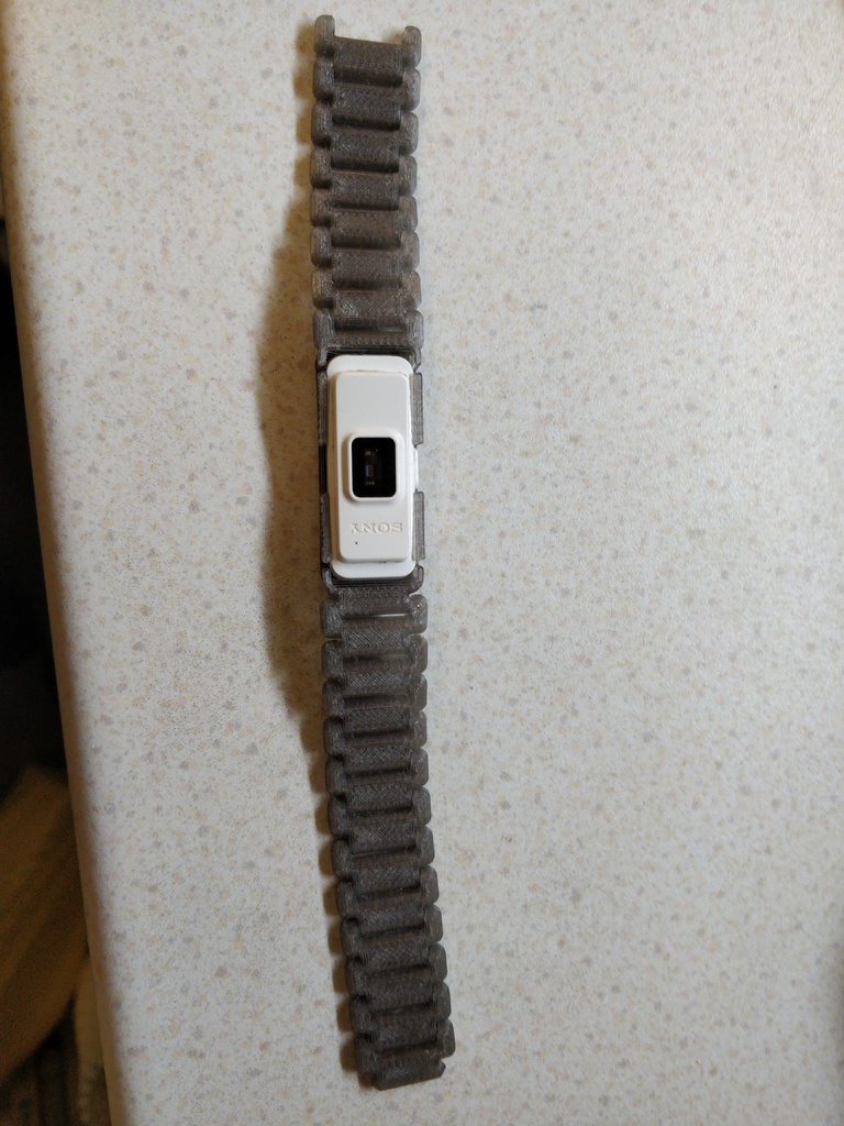 Sony SmartBand2 DIY wristband by Spegelius | Download free STL model ...