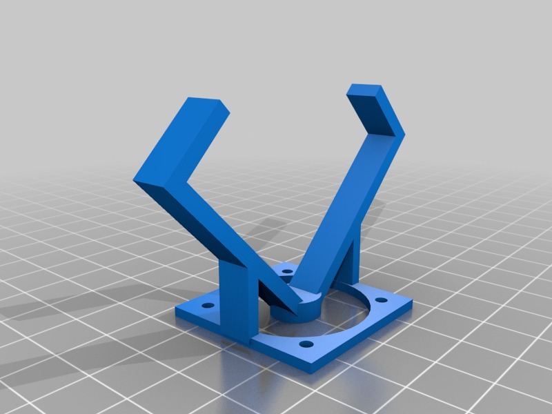 Stepper Motor Fan Clip by Spegelius | Download free STL model ...