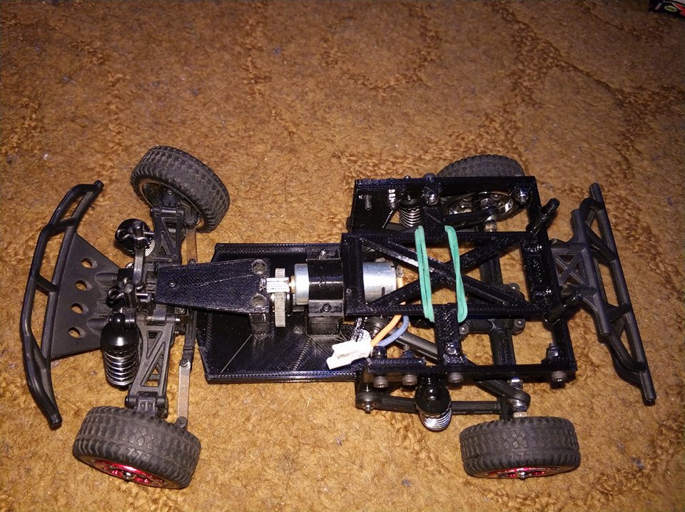 Losi Micro SCT conversion set to Trophy Truck by CippyO | Download free ...