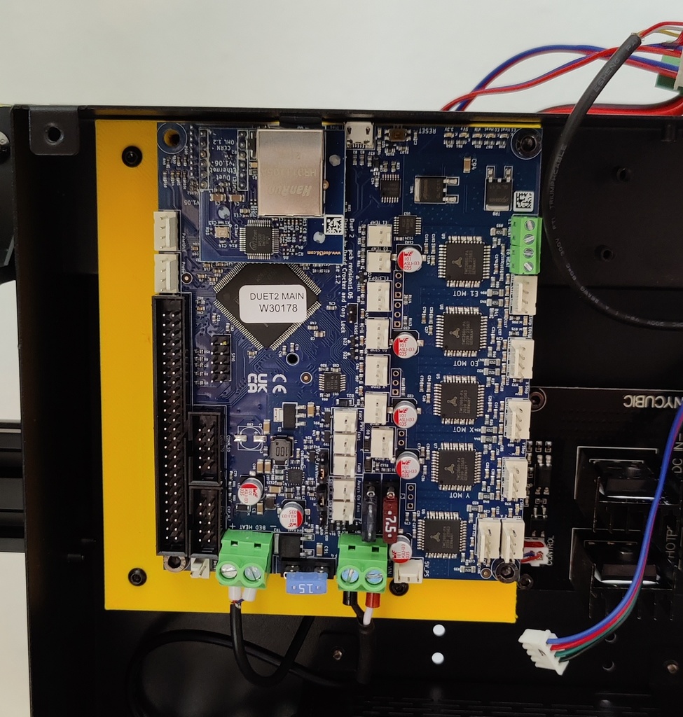 Duet 2 Mountingplate by Dud5 | Download free STL model | Printables.com
